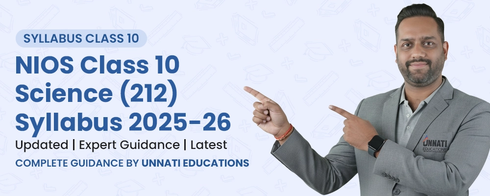 NIOS Class 10 Science Syllabus | Science 212 Guide