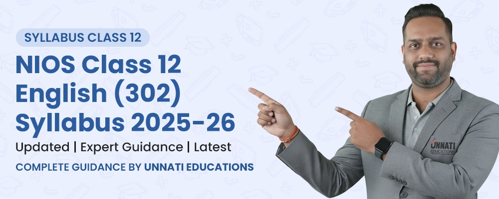 NIOS English Syllabus Class 12 | English 302 Guide