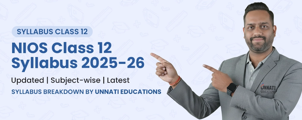 NIOS Syllabus Class 12 2025-26 All Subject Guide