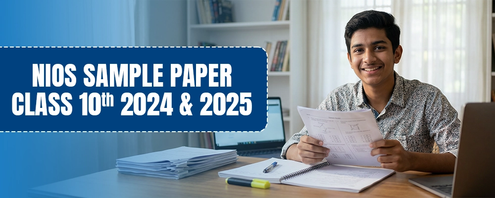 NIOS Class 10 Sample Paper 2026 | Unnati Education